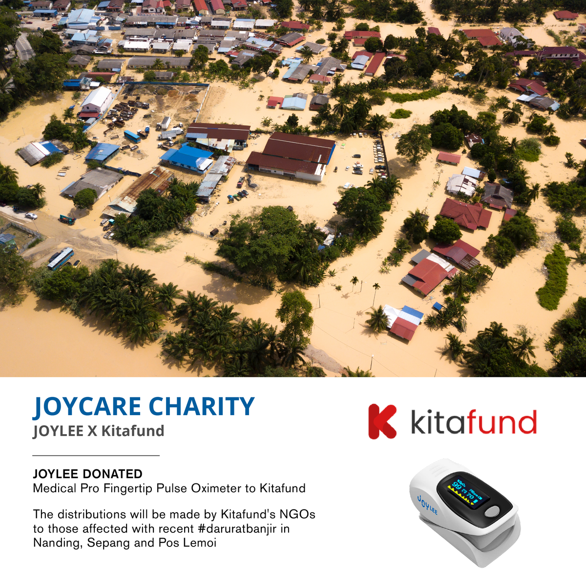 JOYCARE Charity Campaign #7: Kitafund – JOYLEE ᴗ Grow up with joy
